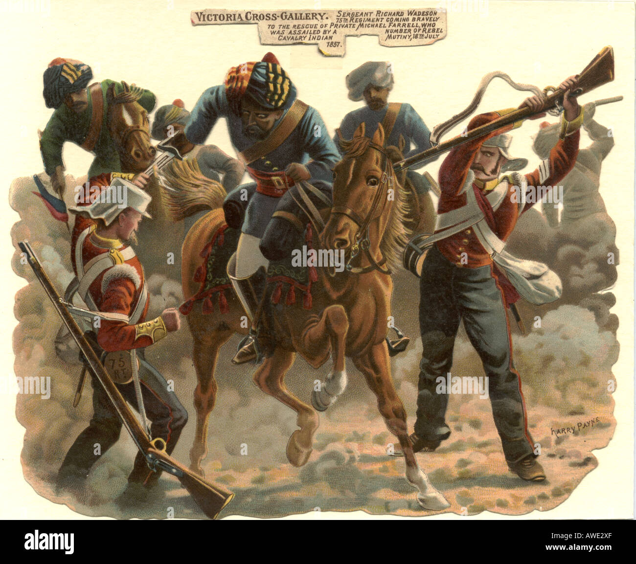 Indian mutiny 1857 hi-res stock photography and images - Alamy