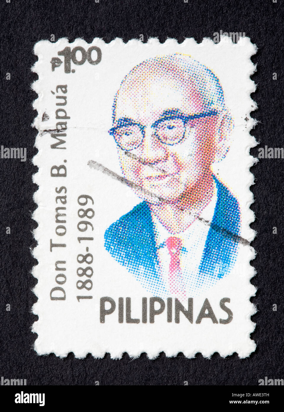 Filipino postage stamp Stock Photo - Alamy