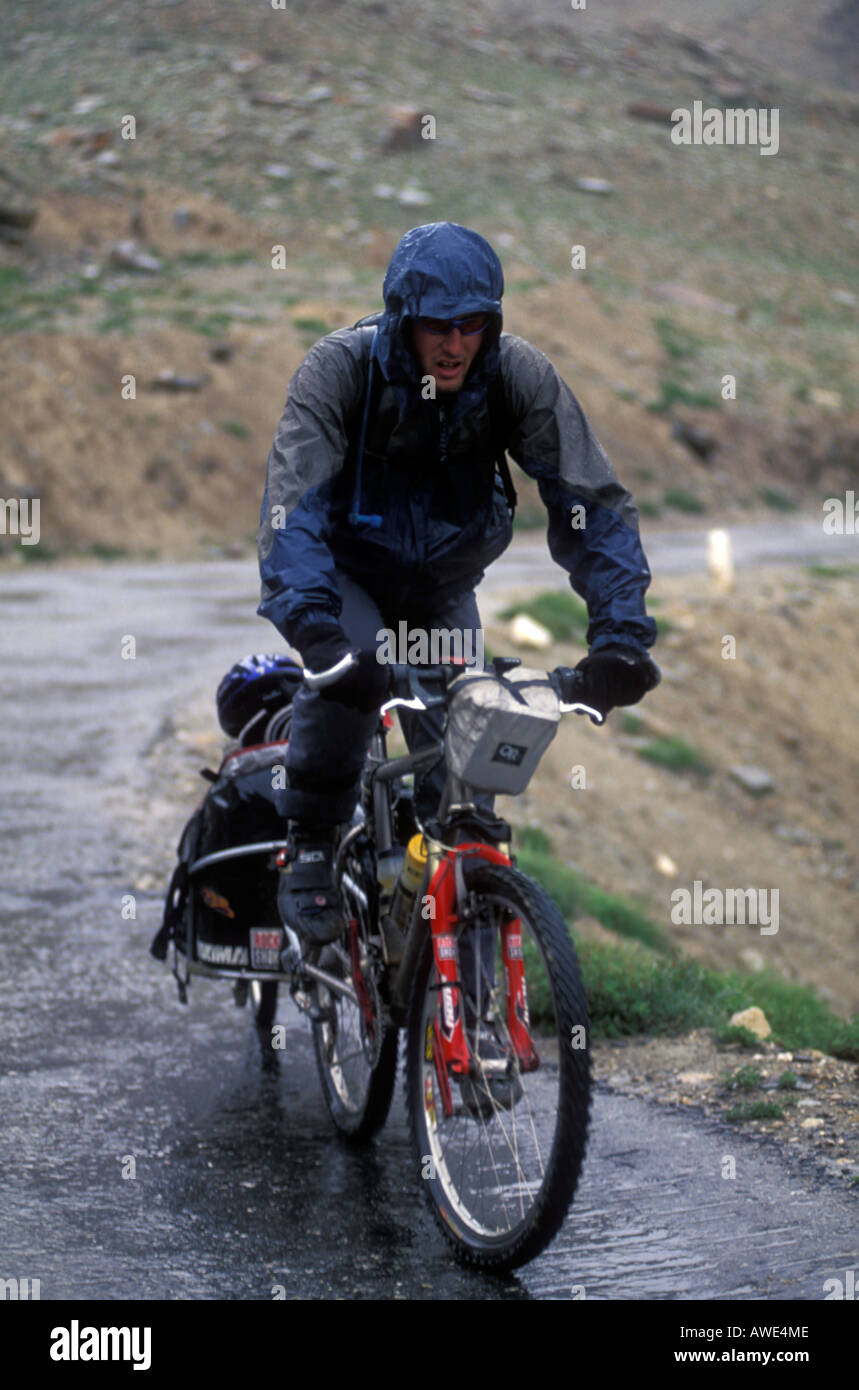 Bike touring in Ladakh, India Stock Photo - Alamy