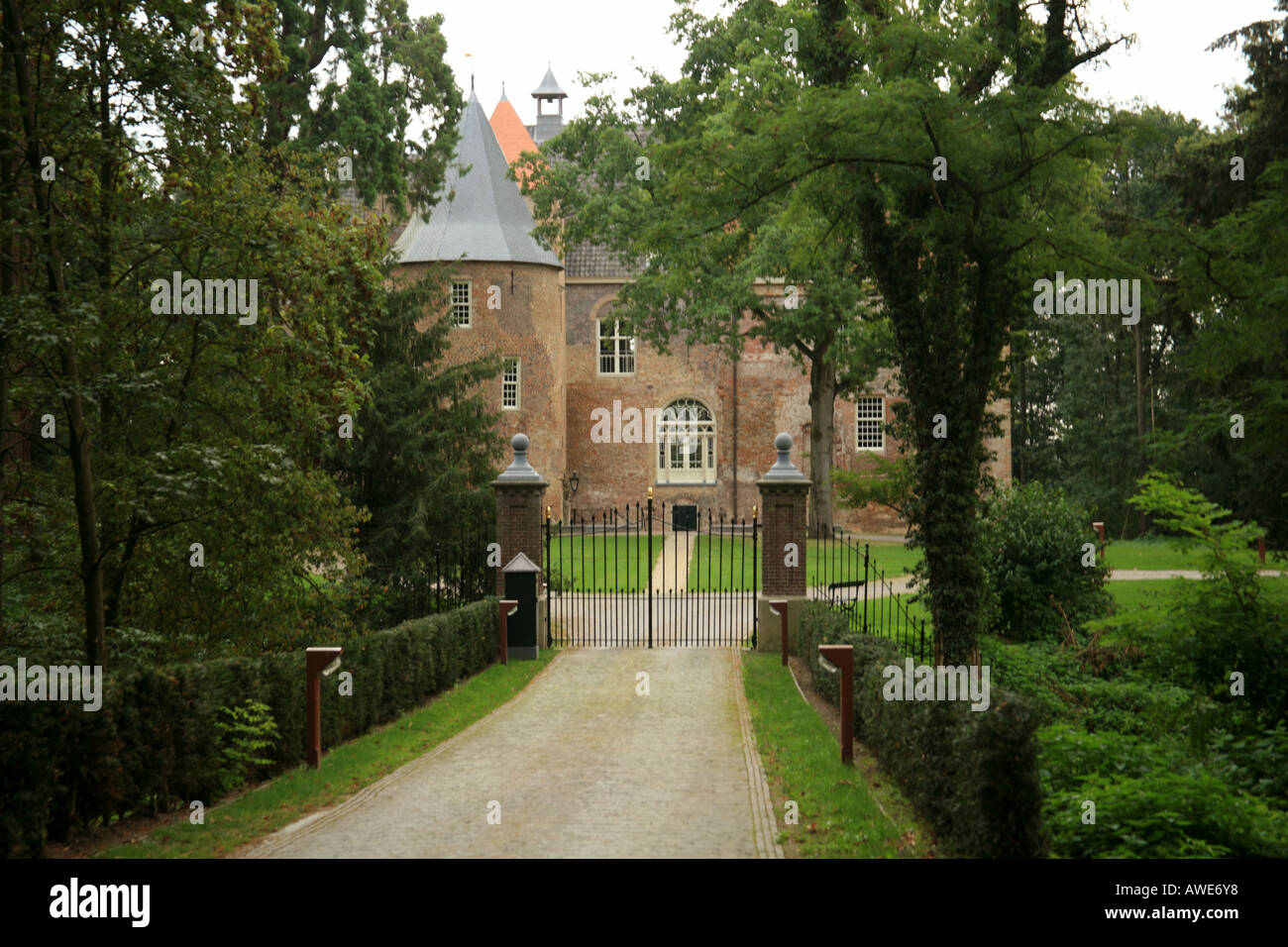 Castle of Nederhemert, Holland Stock Photo - Alamy
