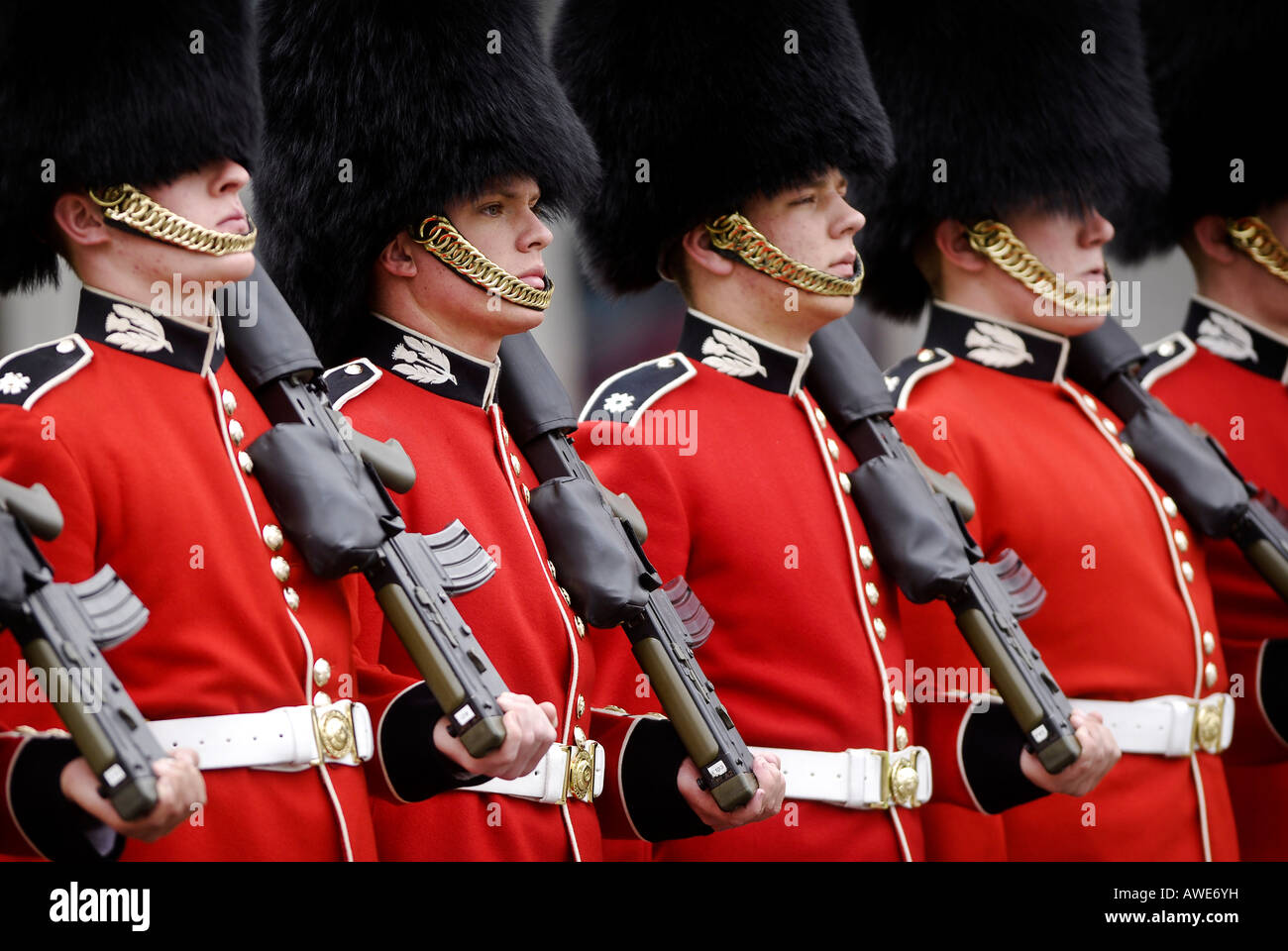 Scottish guard regiment edinburgh scotland hi-res stock photography and ...