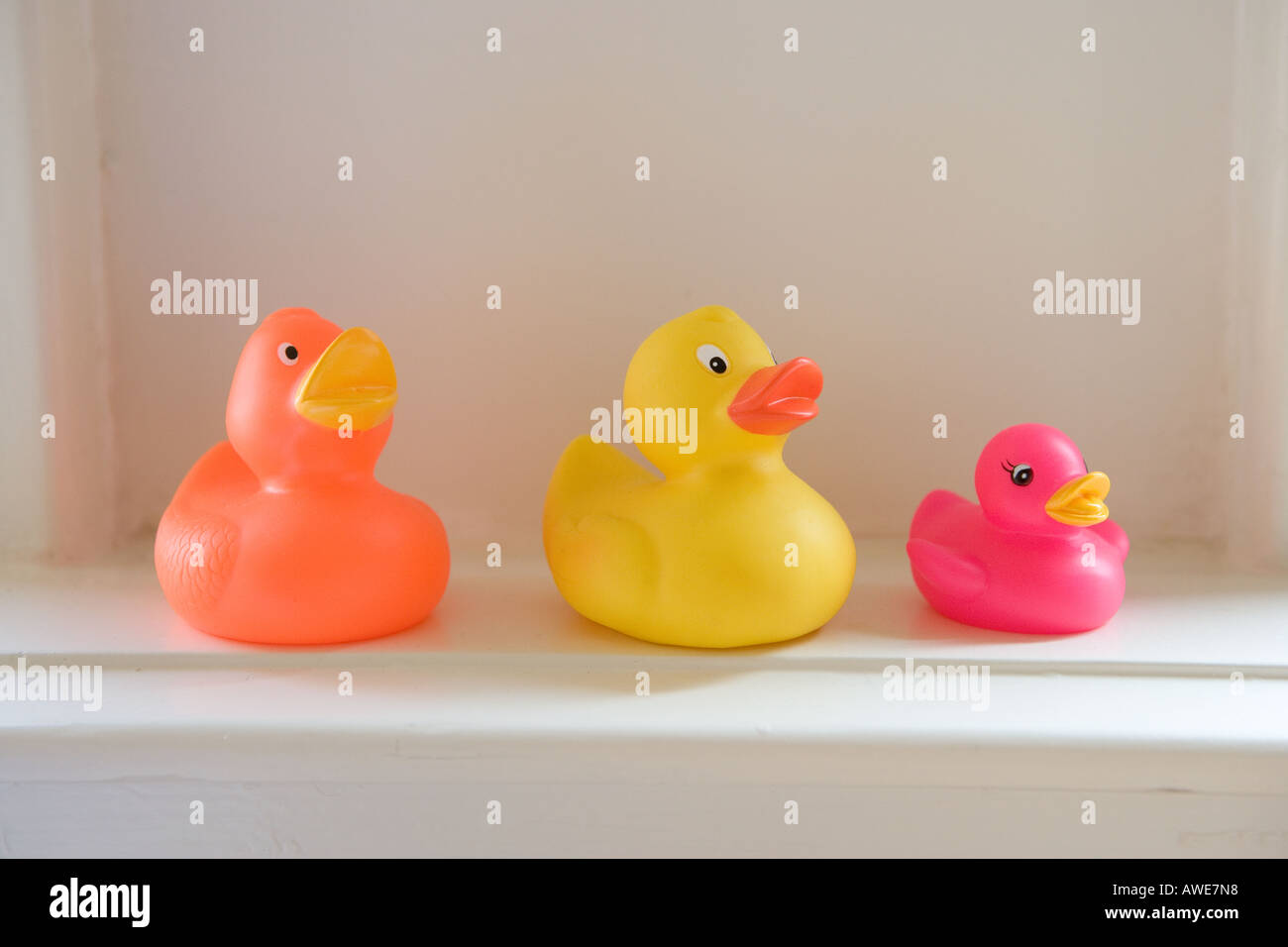 Coloured plastic ducks hi-res stock photography and images - Alamy