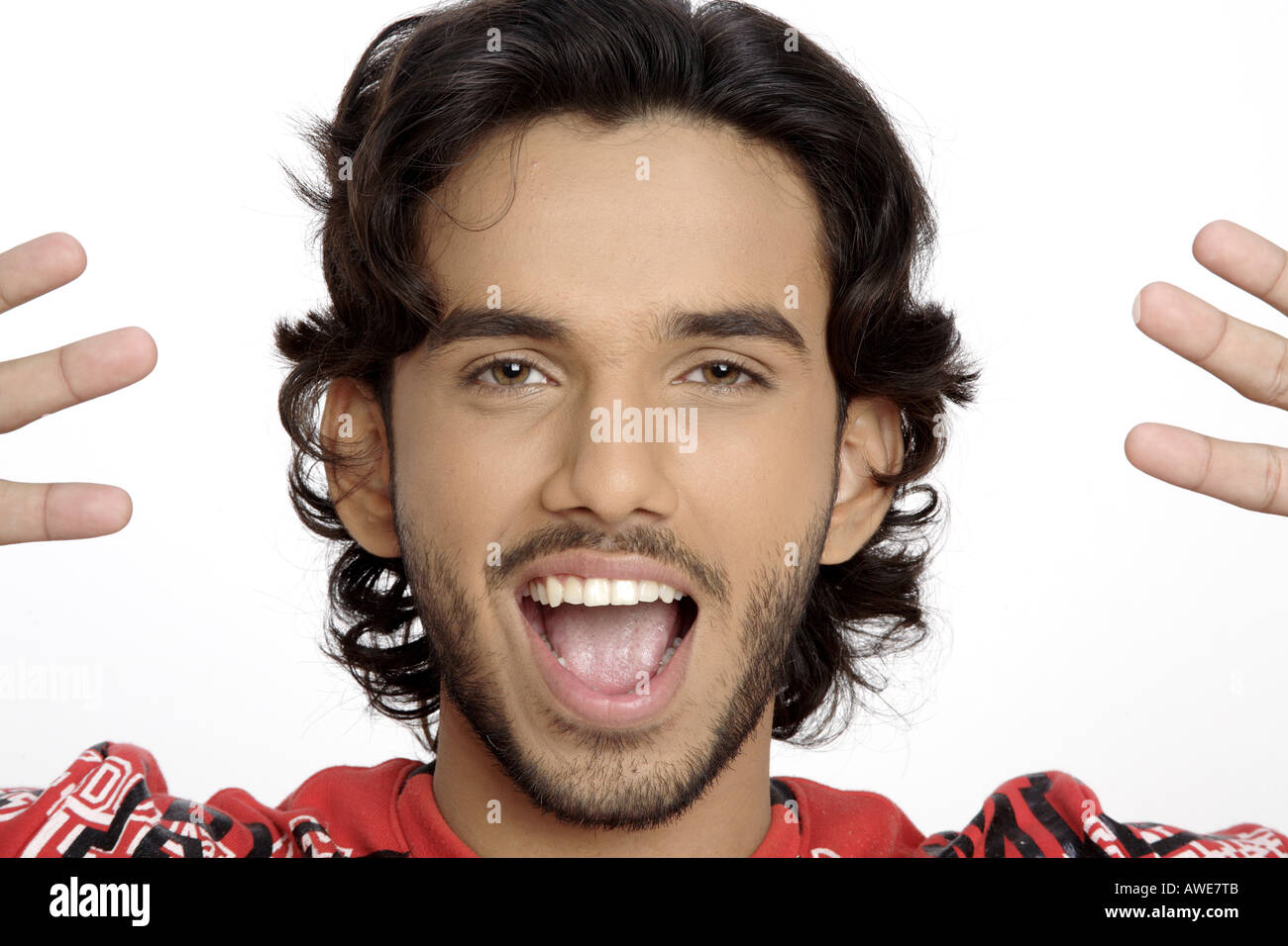 Angry black teenage boy hi-res stock photography and images - Alamy