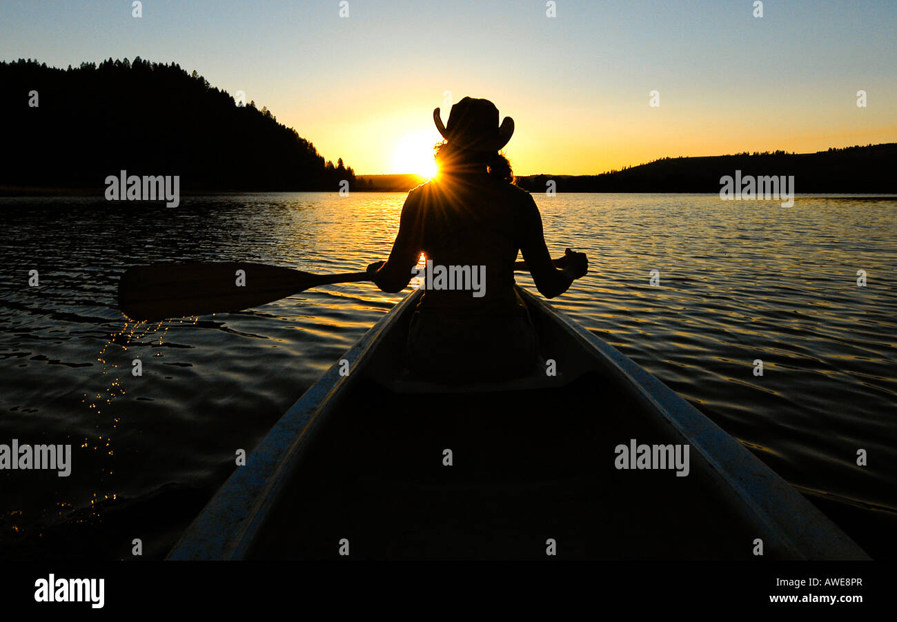 Benewah silhouette hi-res stock photography and images - Alamy