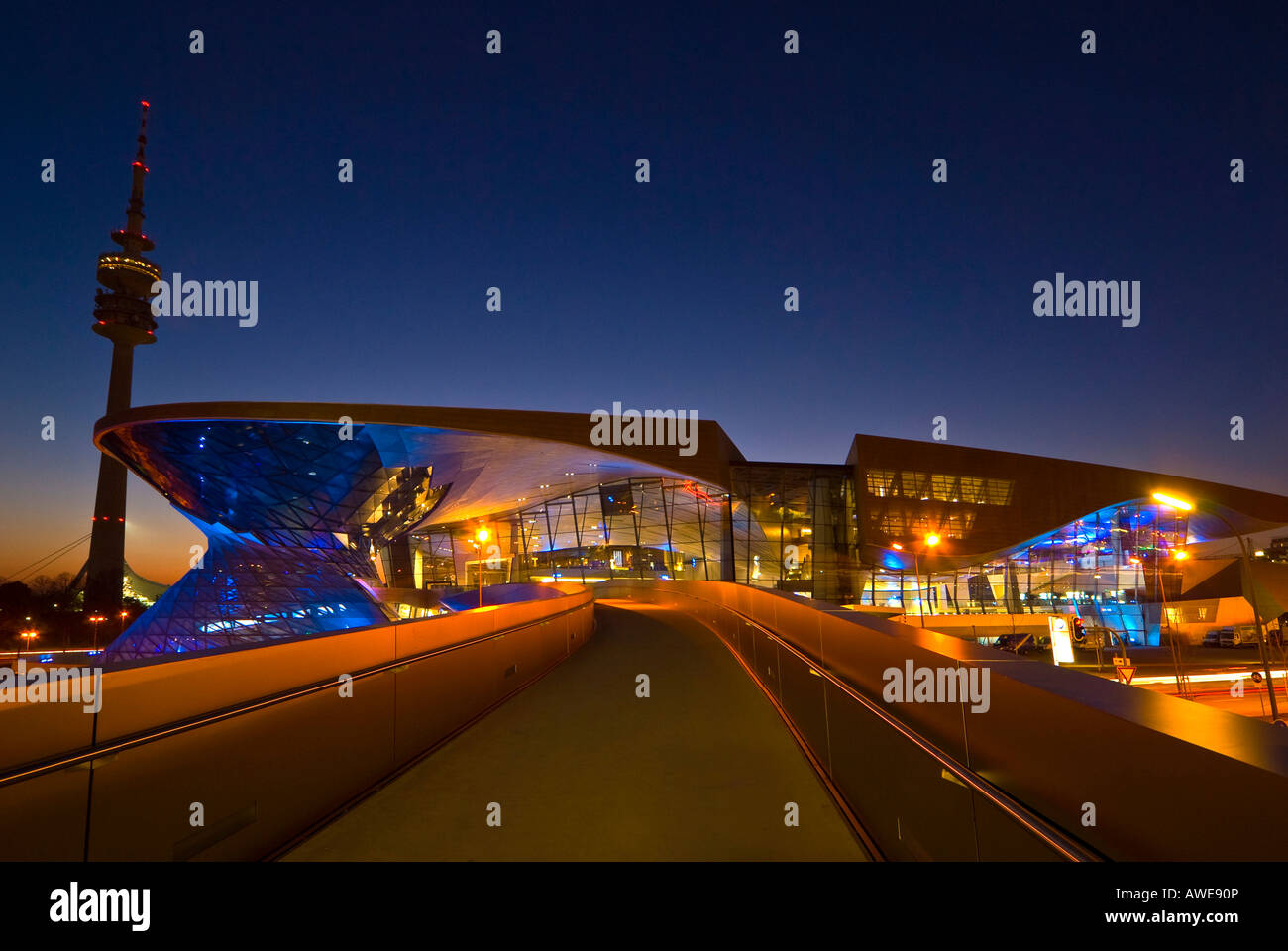 BMW Welt (BMW World) exhibition centre, Munich, Bavaria, Germany Stock ...