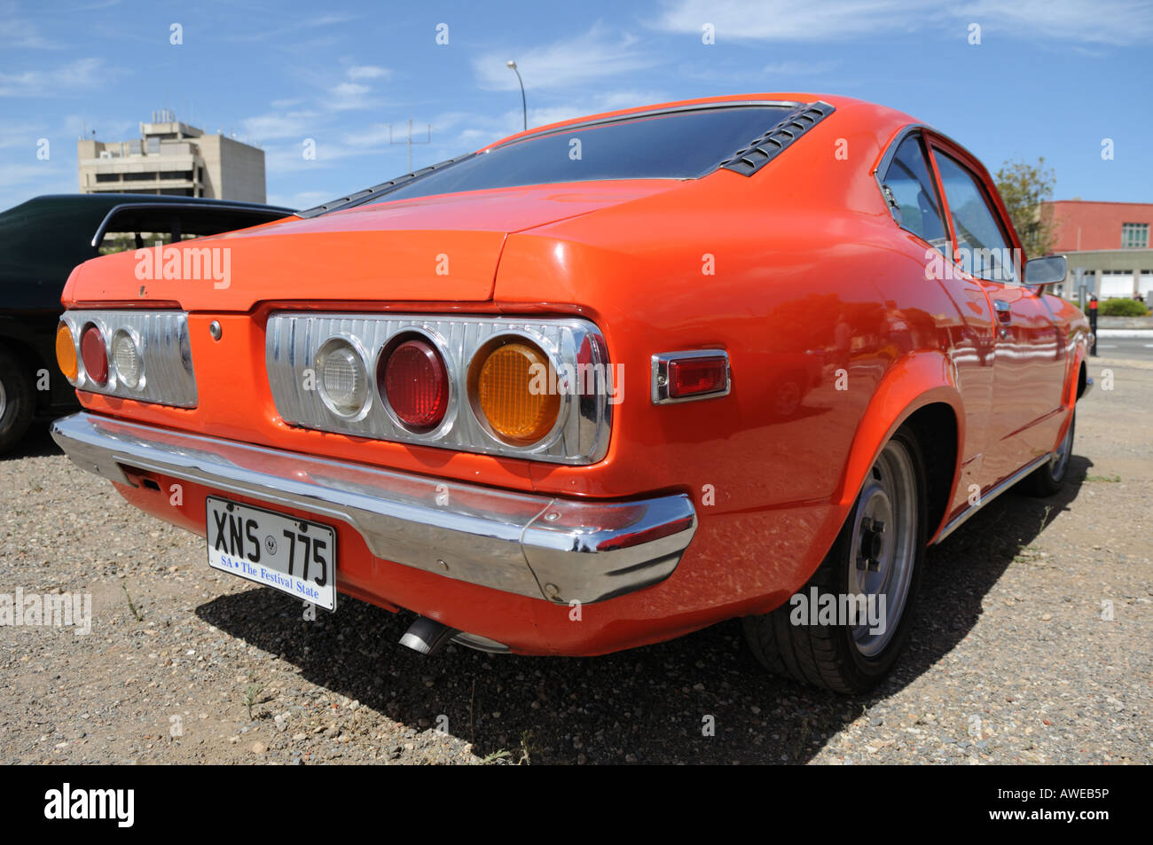 Mazda RX3 rotary at Motorsport at the Port display Stock Photo - Alamy