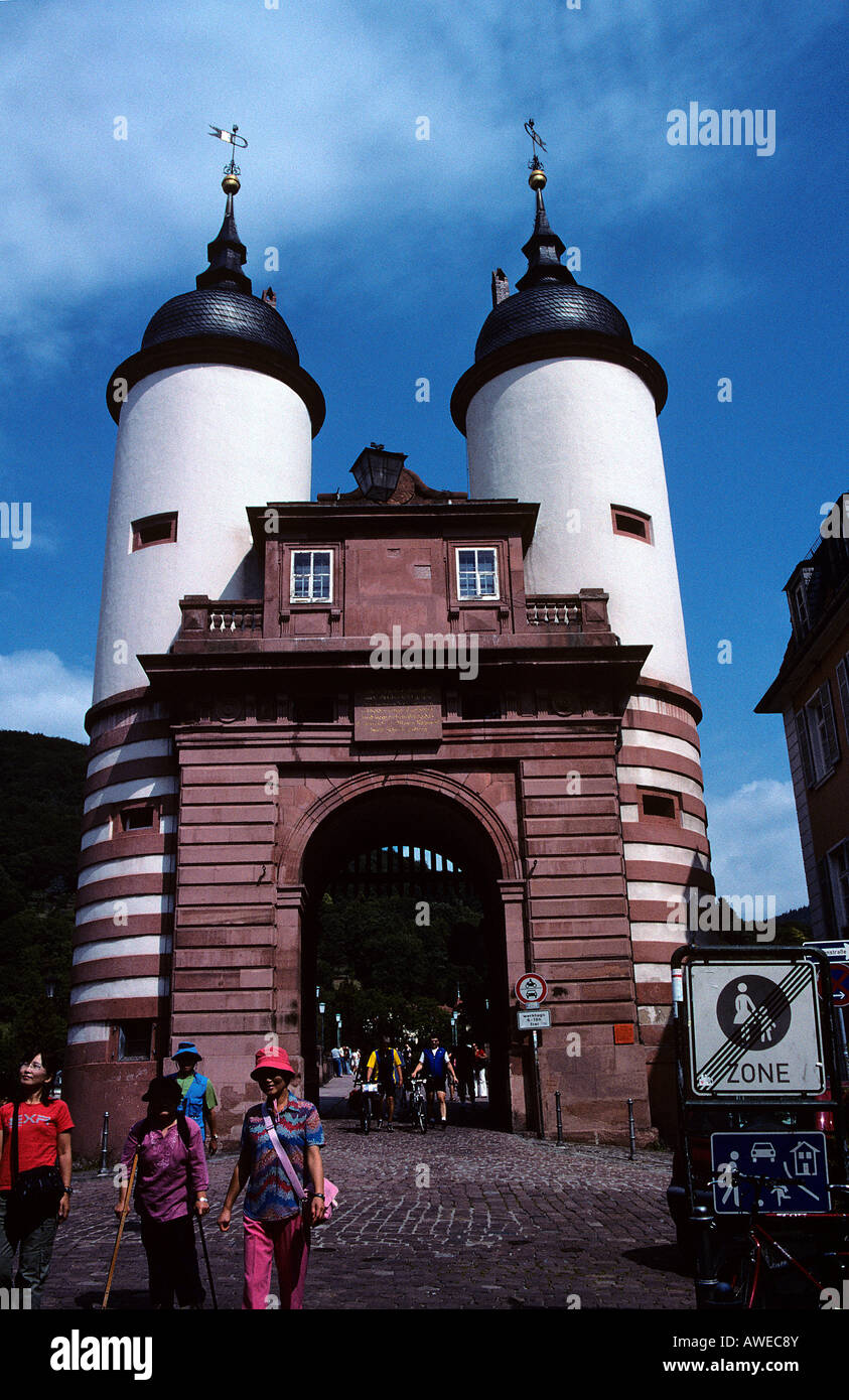 Carl theodor old bridge hi-res stock photography and images - Alamy