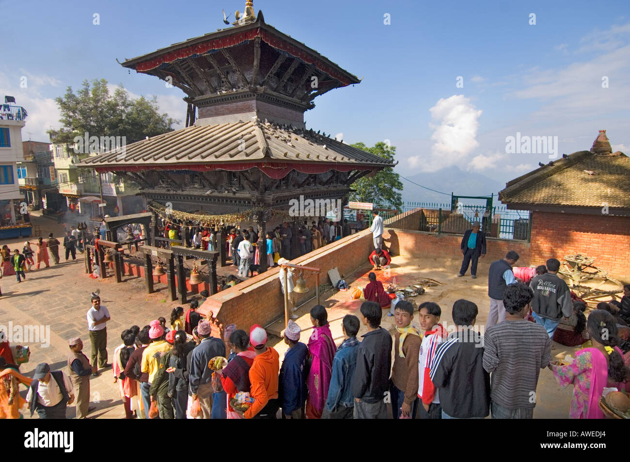 Manakamana Katmandu Kathmandu region valley Himalaya Himalayan highland ...