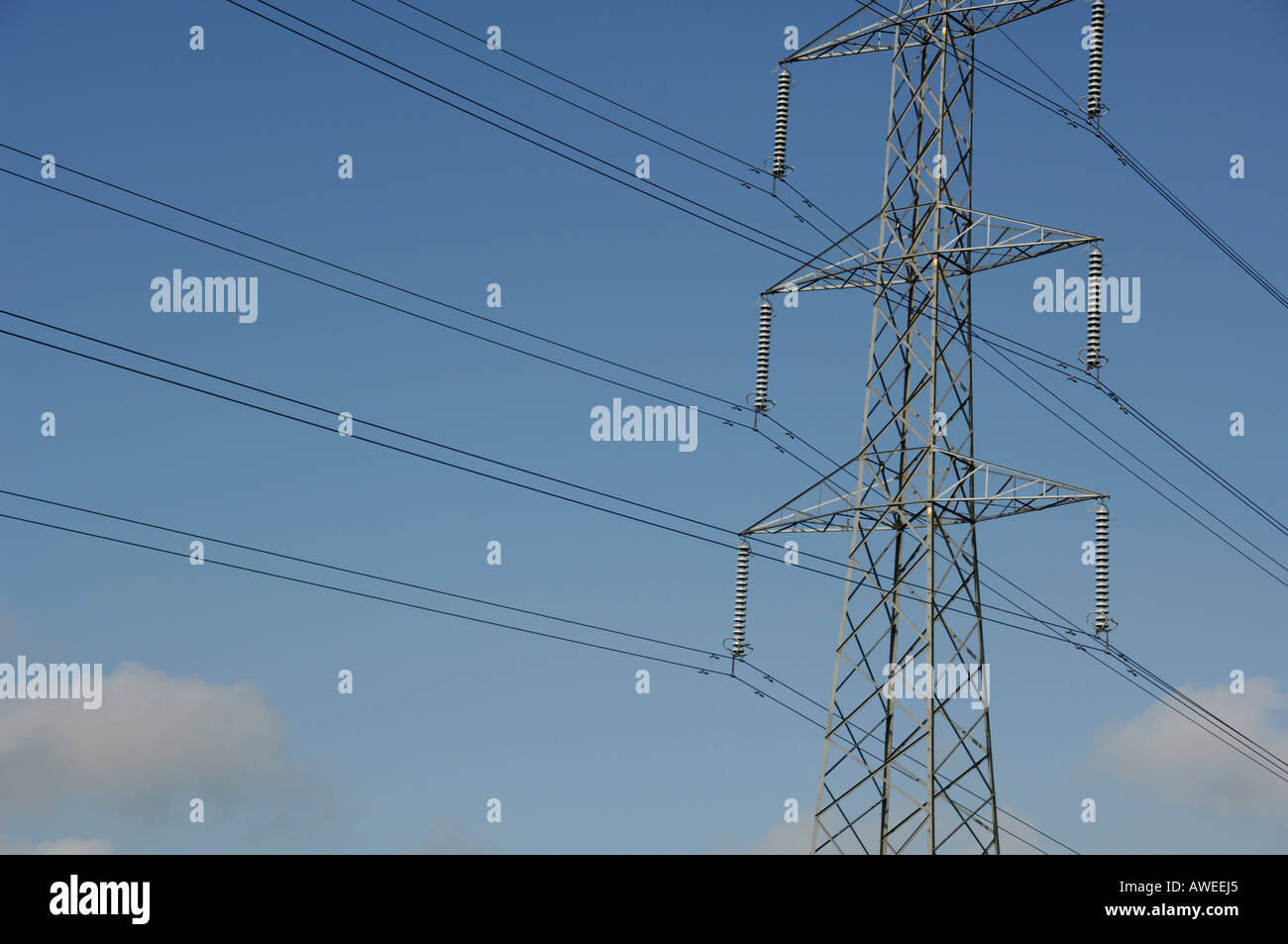 Pylons - Cape - South Africa Stock Photo - Alamy