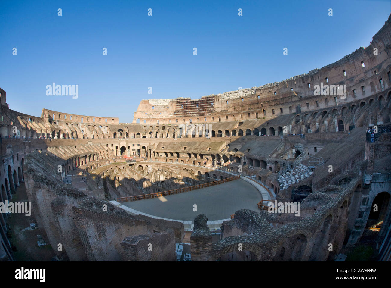 Colosseum interior, Rome, Italy, Europe Stock Photo - Alamy