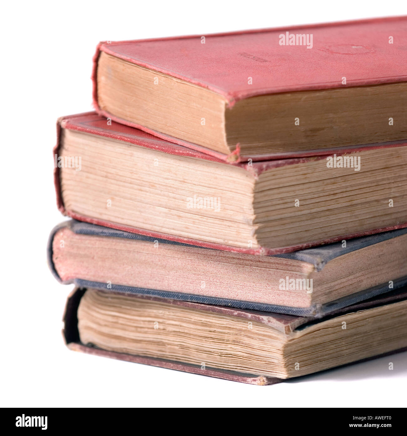 A stack of old books Stock Photo - Alamy
