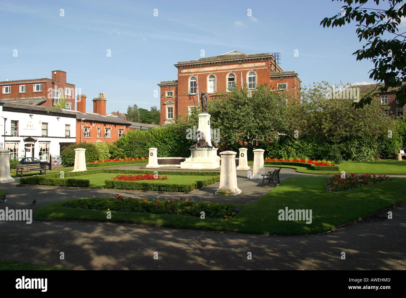 Macclesfield town centre cheshire england hi-res stock photography and ...