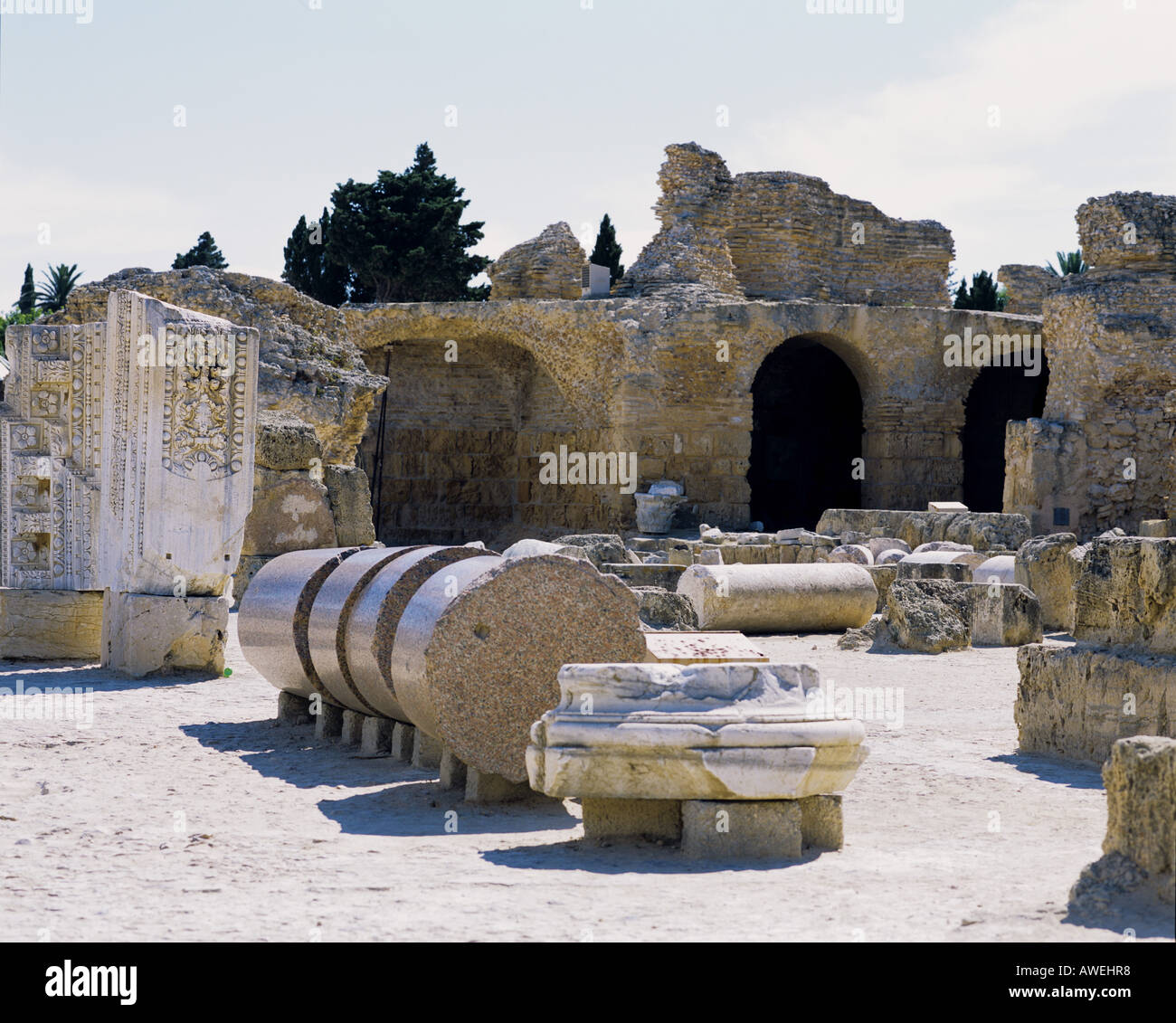 Carthage roman ruins hi-res stock photography and images - Alamy