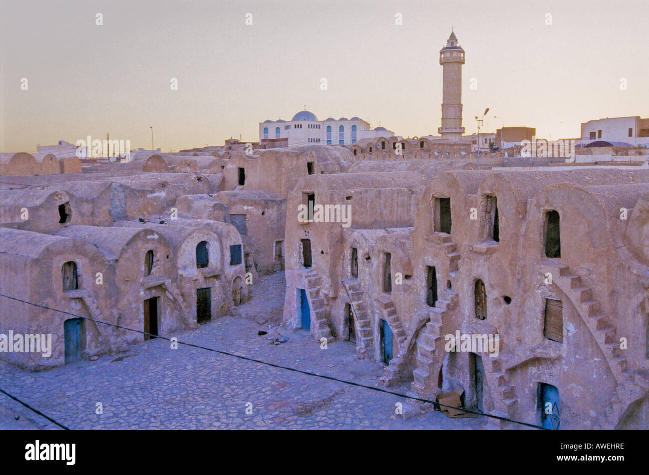 Médenine's Ghorfas, tunisia Stock Photo - Alamy