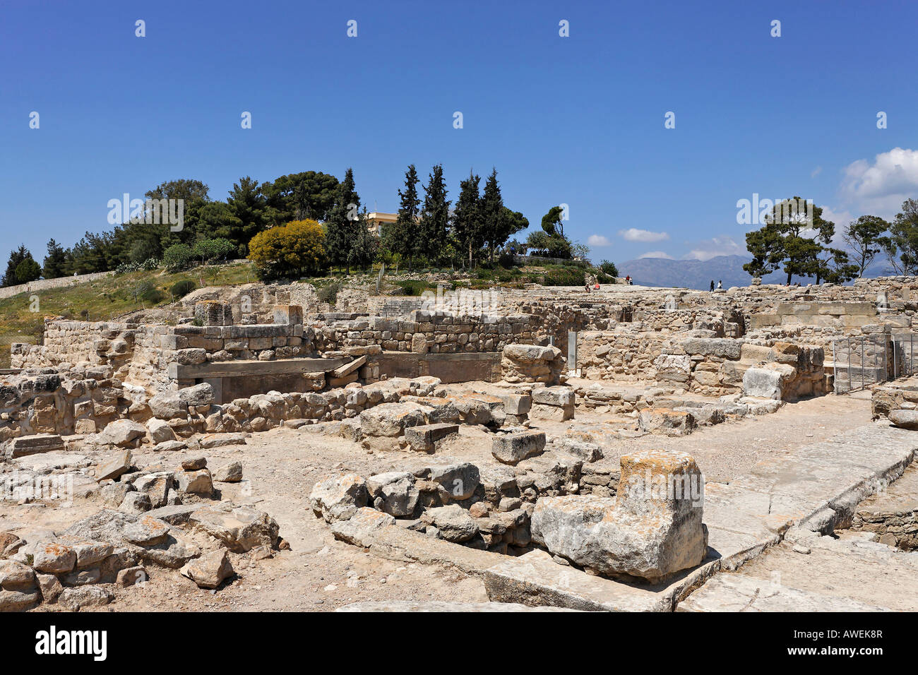 Phaistos archaeological dig hi-res stock photography and images - Alamy