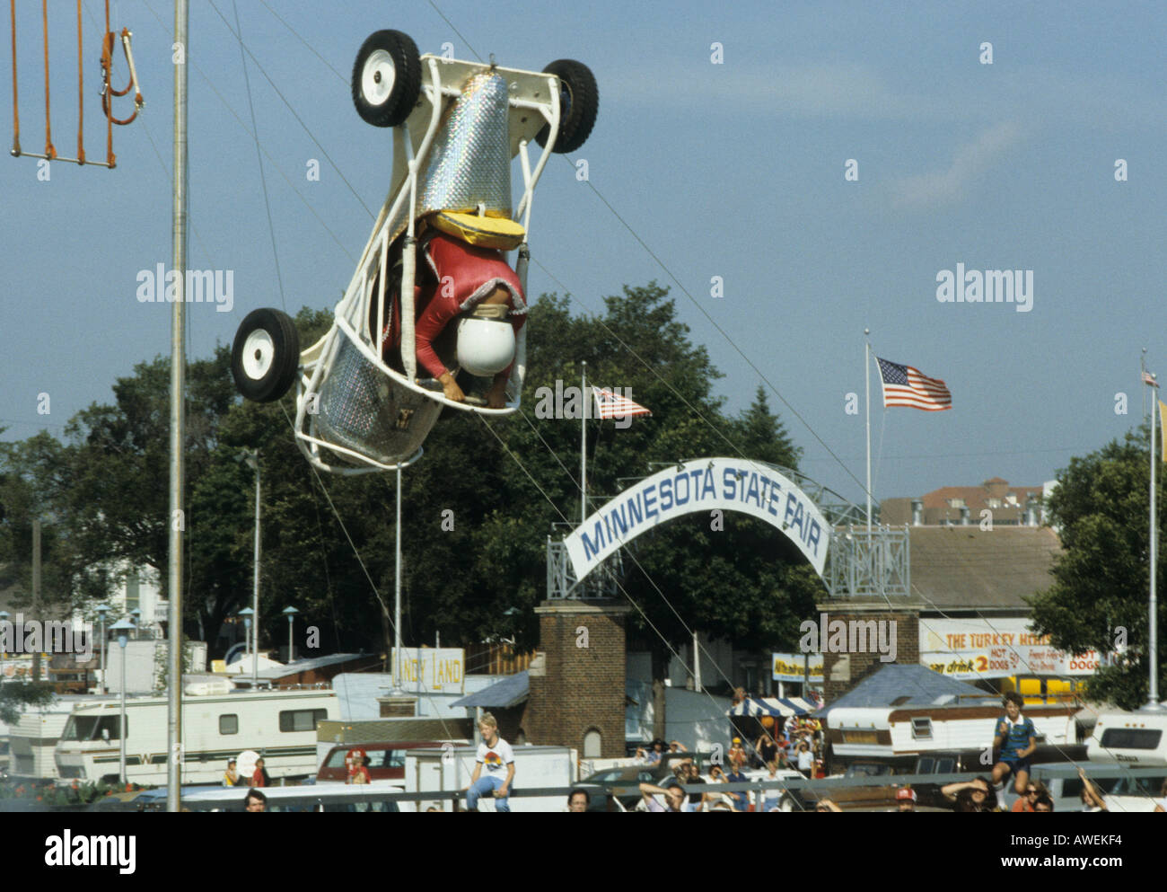 State Fair performer Stock Photo - Alamy
