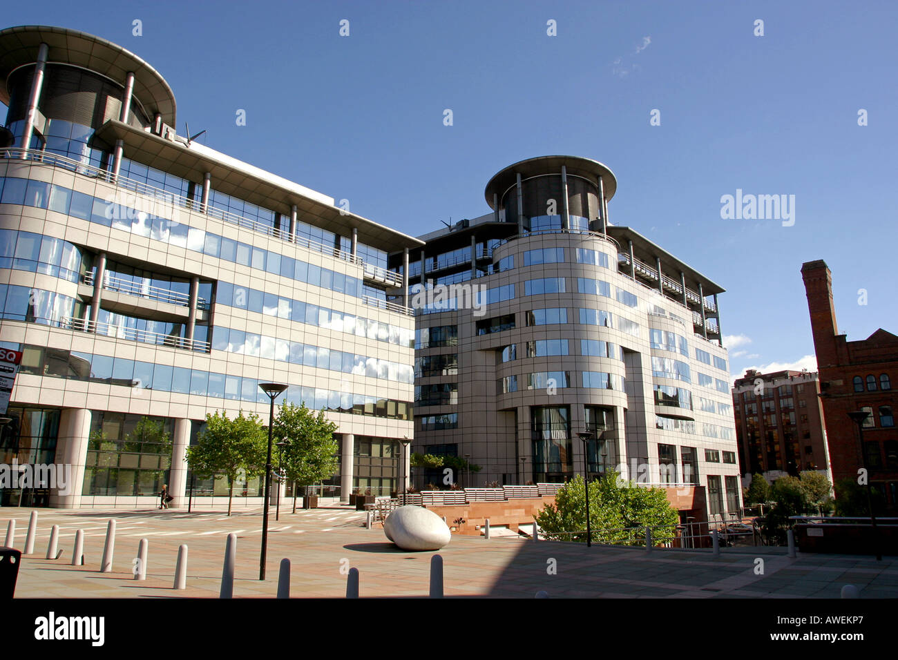Manchester Barbirolli Square office buildings Stock Photo - Alamy