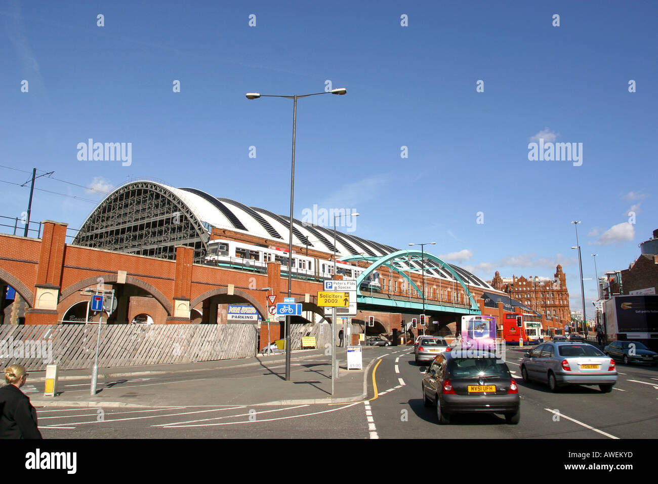 Manchester tram g mex hi-res stock photography and images - Alamy