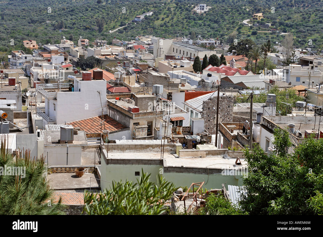 Kritsa Village Crete Greece Stock Photos & Kritsa Village Crete Greece ...