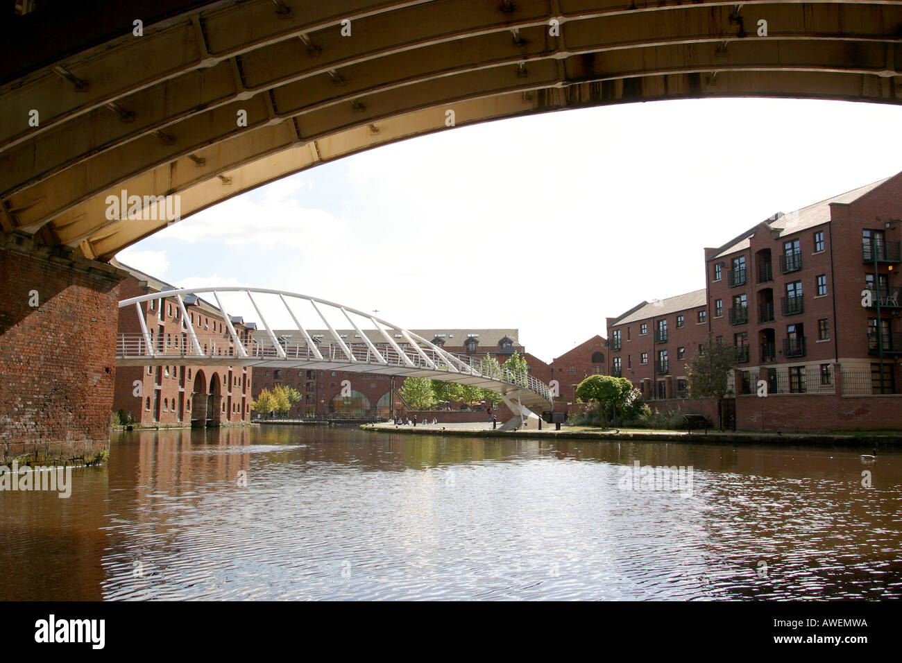 Manchester Castlefield Merchants bridge and warehouse coverted to ...