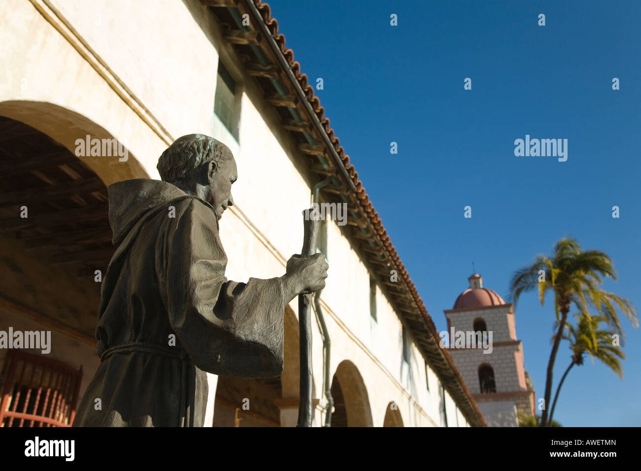 CALIFORNIA Santa Barbara Mission Santa Barbara established by Padre ...