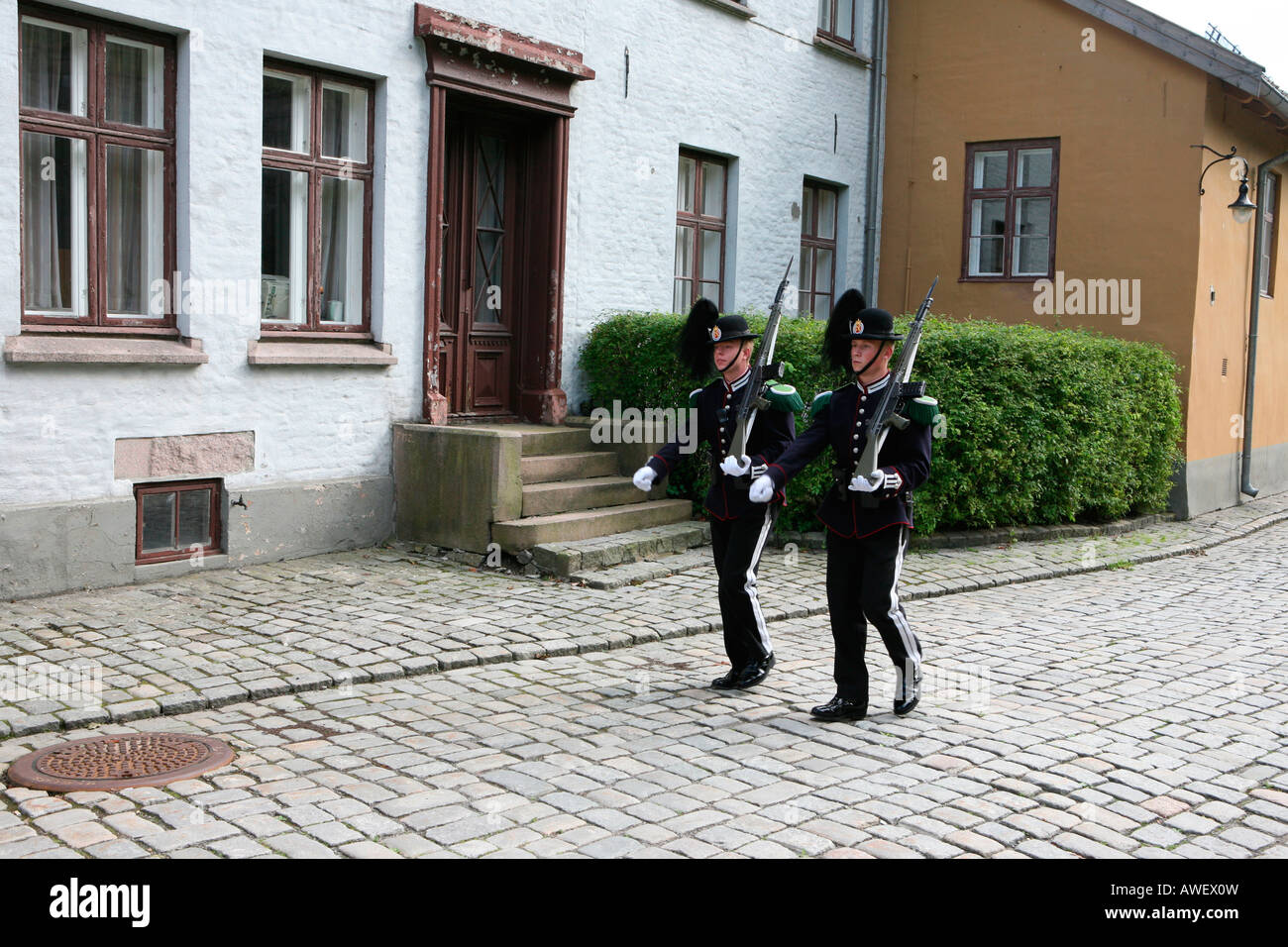 Security guards checking hi-res stock photography and images - Alamy