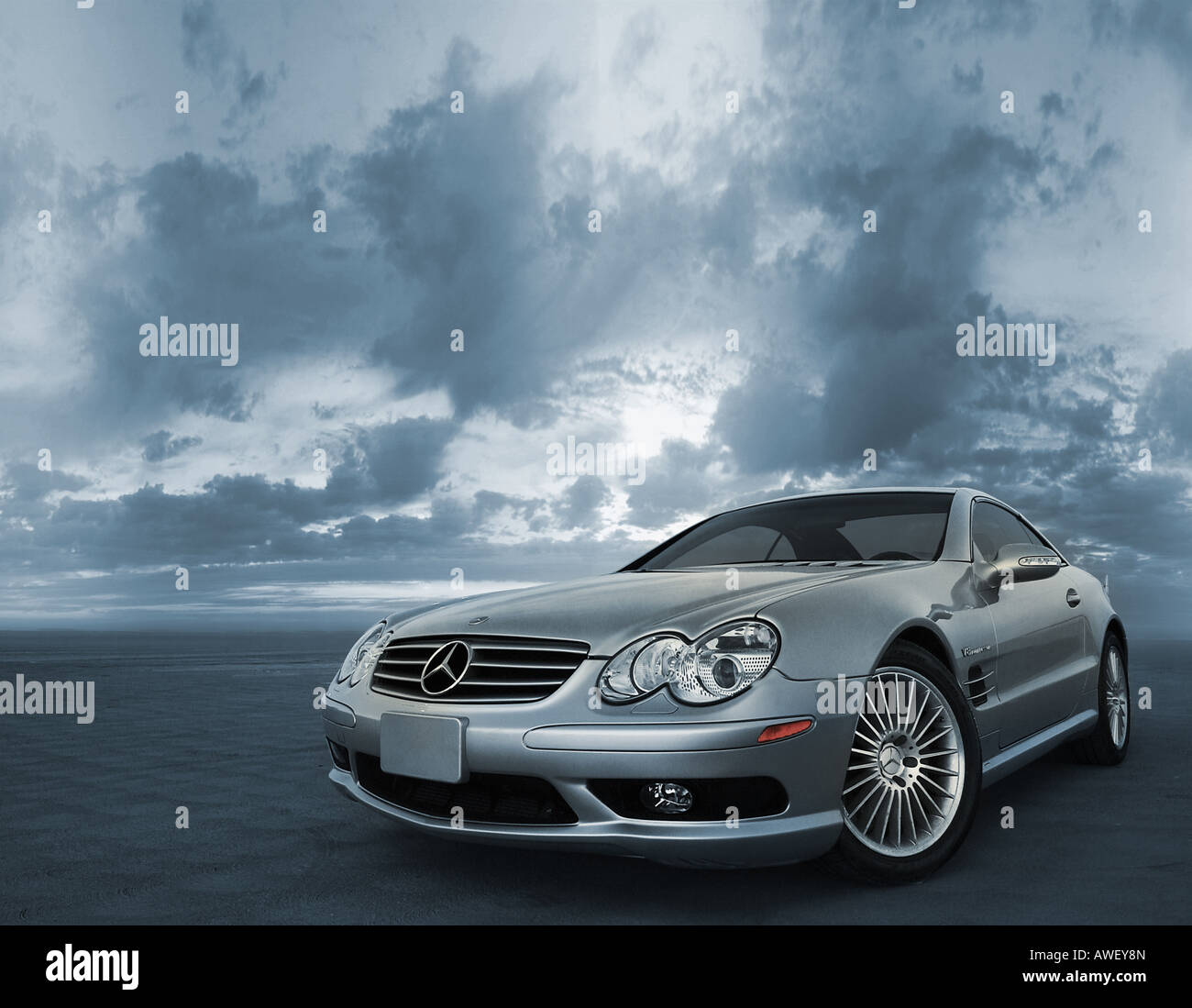 Mercedes sl55 amg hi-res stock photography and images - Alamy