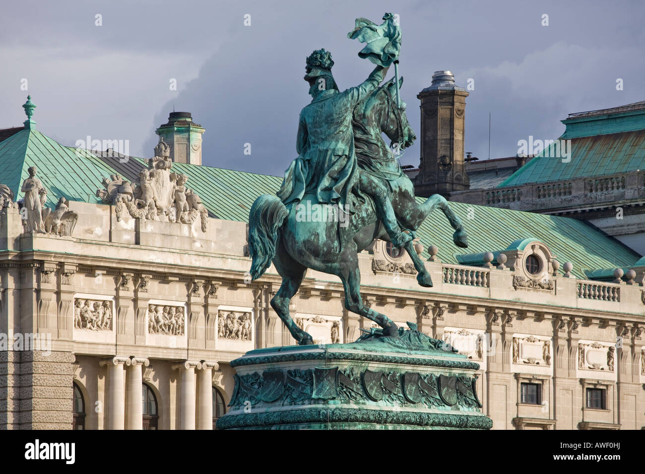 Archduke charles monument hi-res stock photography and images - Alamy