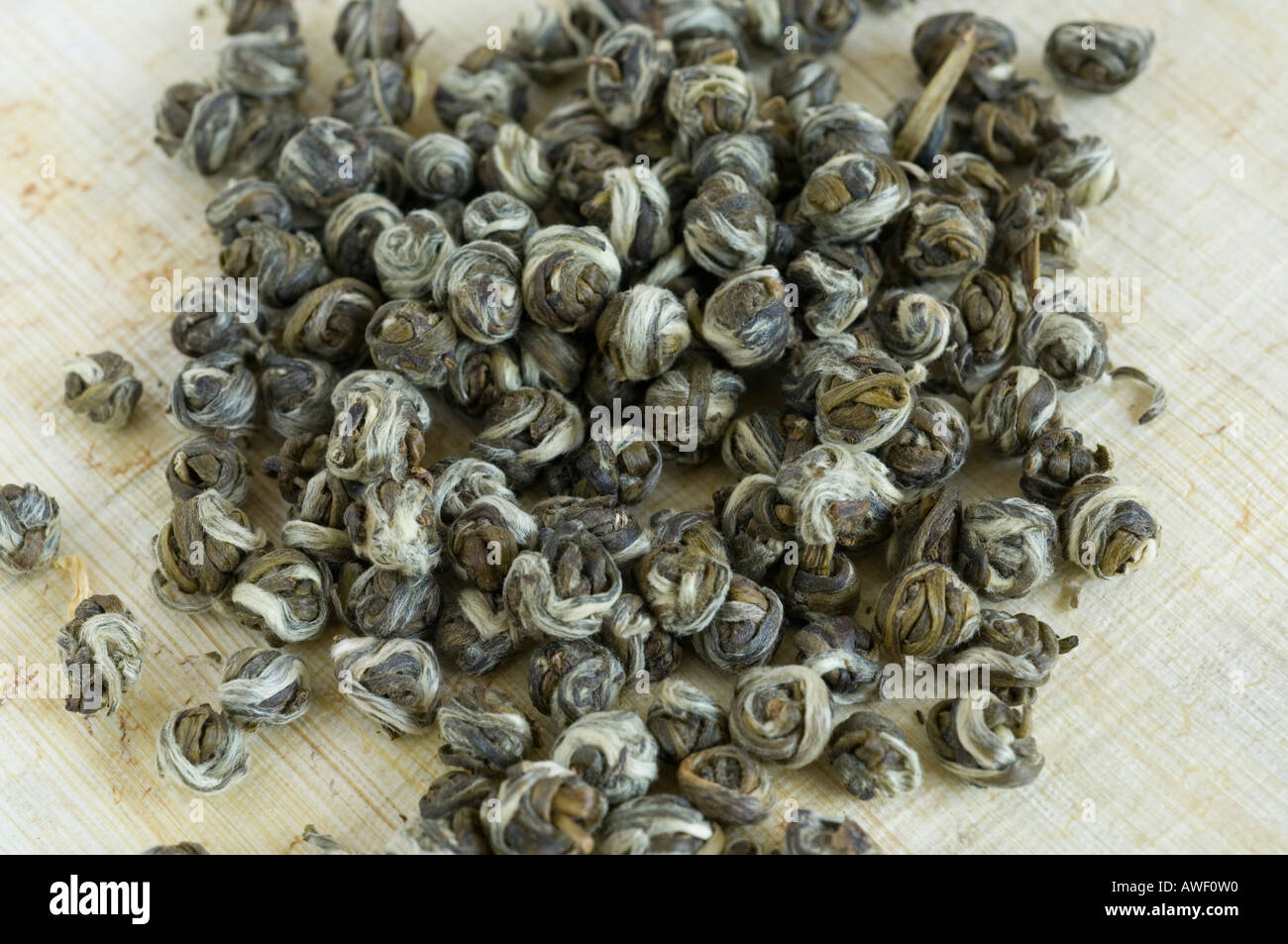 Pearl jasmine tea pellets hi-res stock photography and images - Alamy