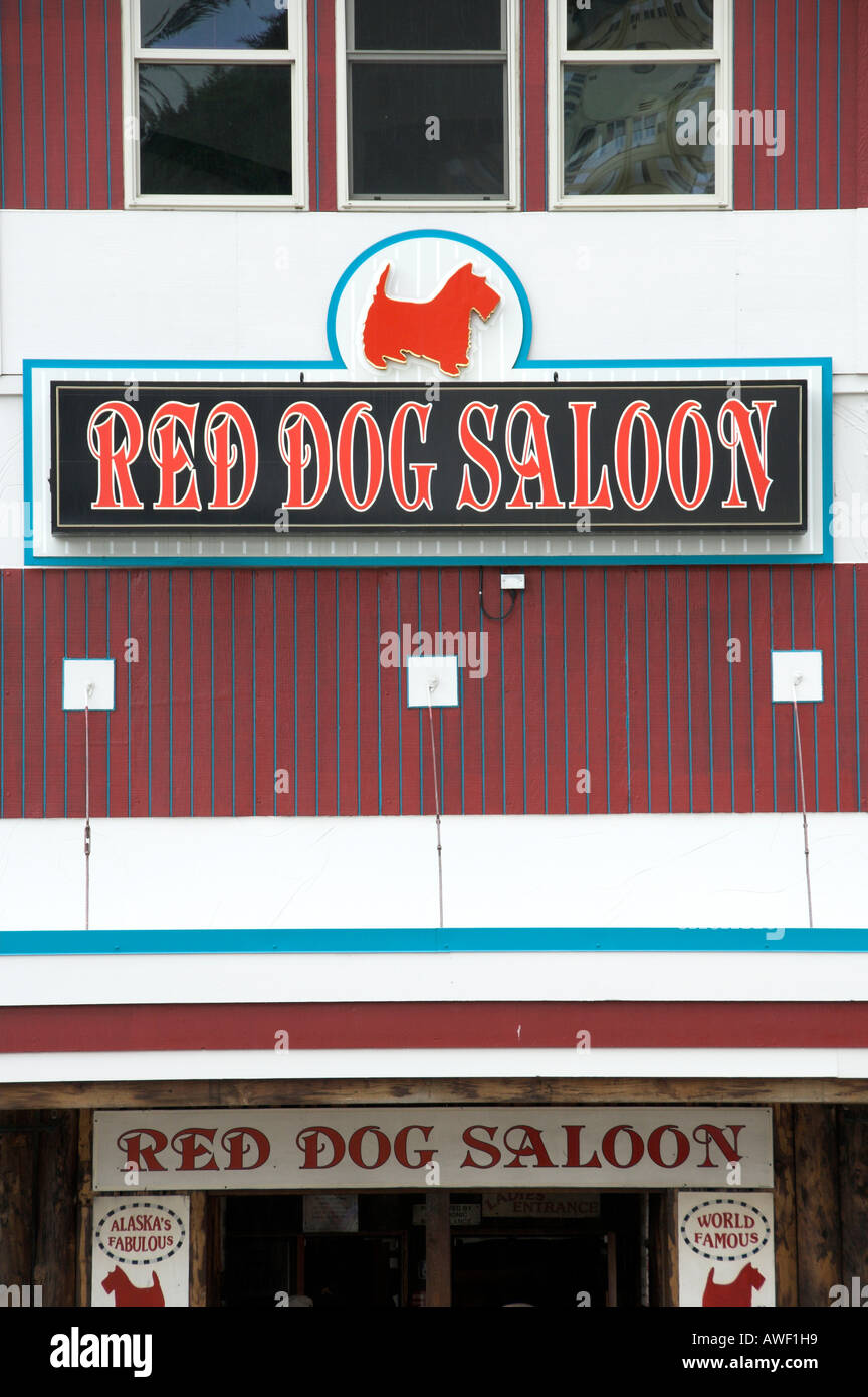 Red dog saloon alaska hi-res stock photography and images - Alamy