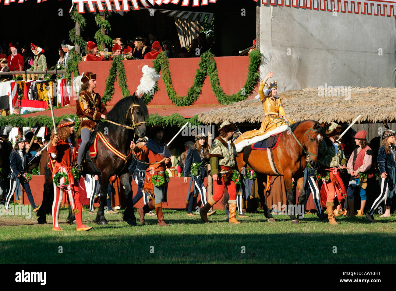 Medieval contest hi-res stock photography and images - Alamy