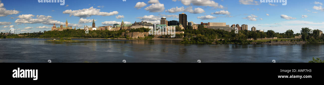 Ottawa parliament hill panorama hi-res stock photography and images - Alamy