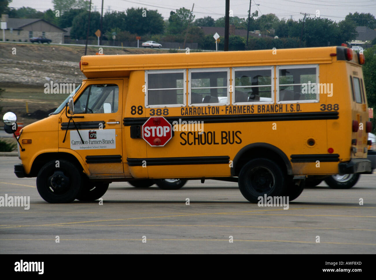 Dallas texas school bus hi-res stock photography and images - Alamy