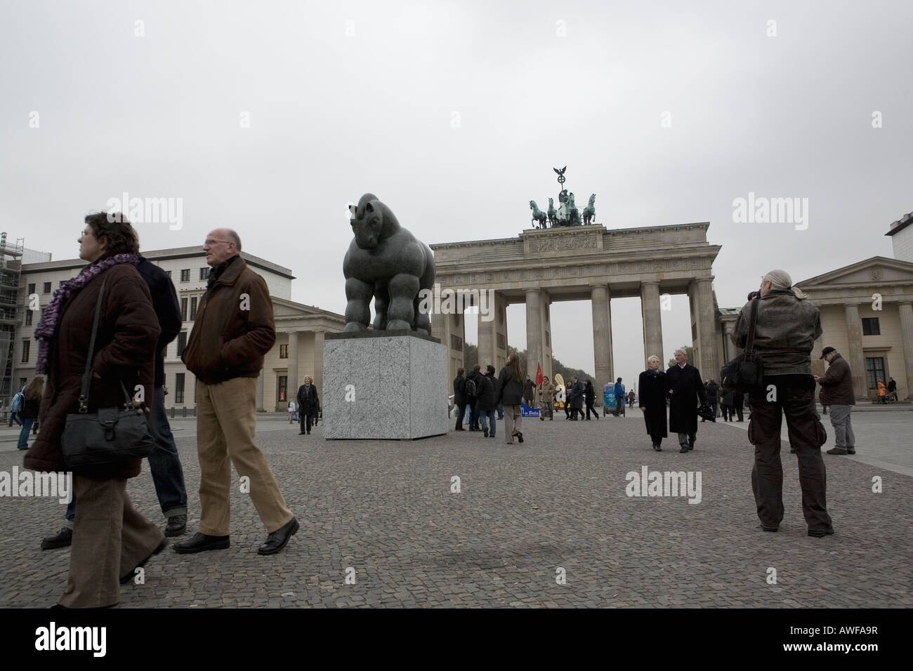 the Brandenburger Gate Stock Photo - Alamy