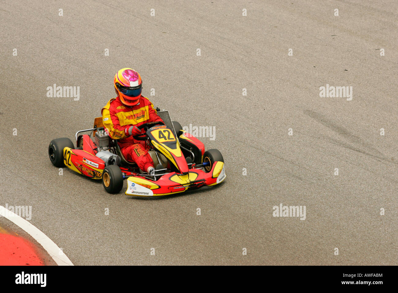 German Kartracing Championships, Kart track in Ampfing, Upper Bavaria ...