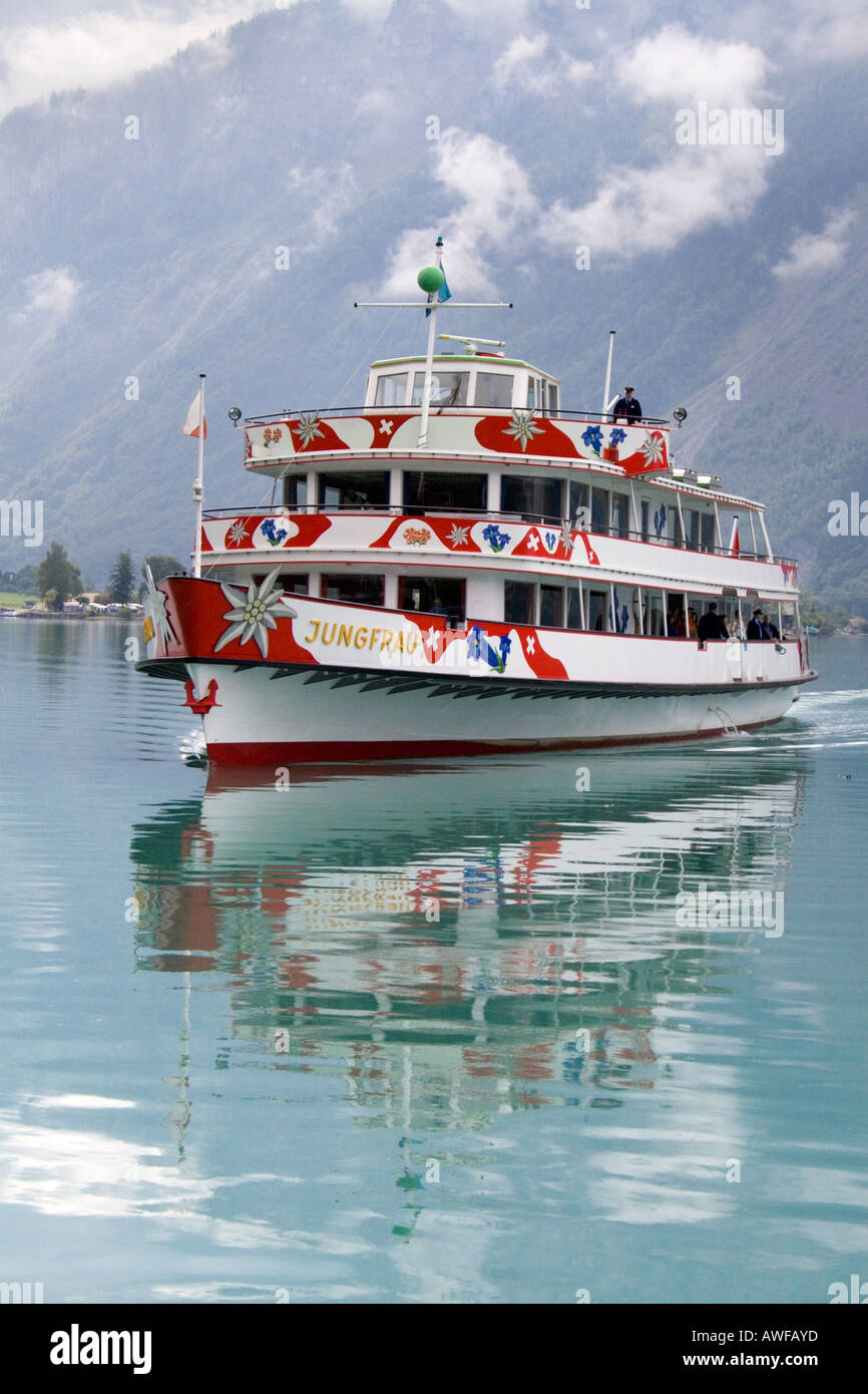 Brienz lake ferry hi-res stock photography and images - Alamy
