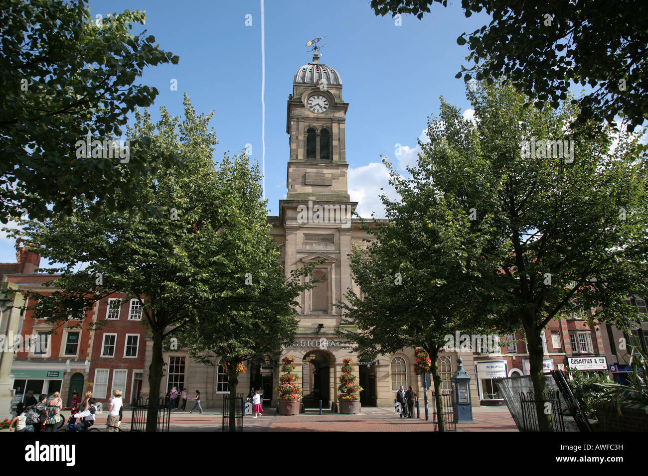 The Guildhall, Derby Stock Photo - Alamy