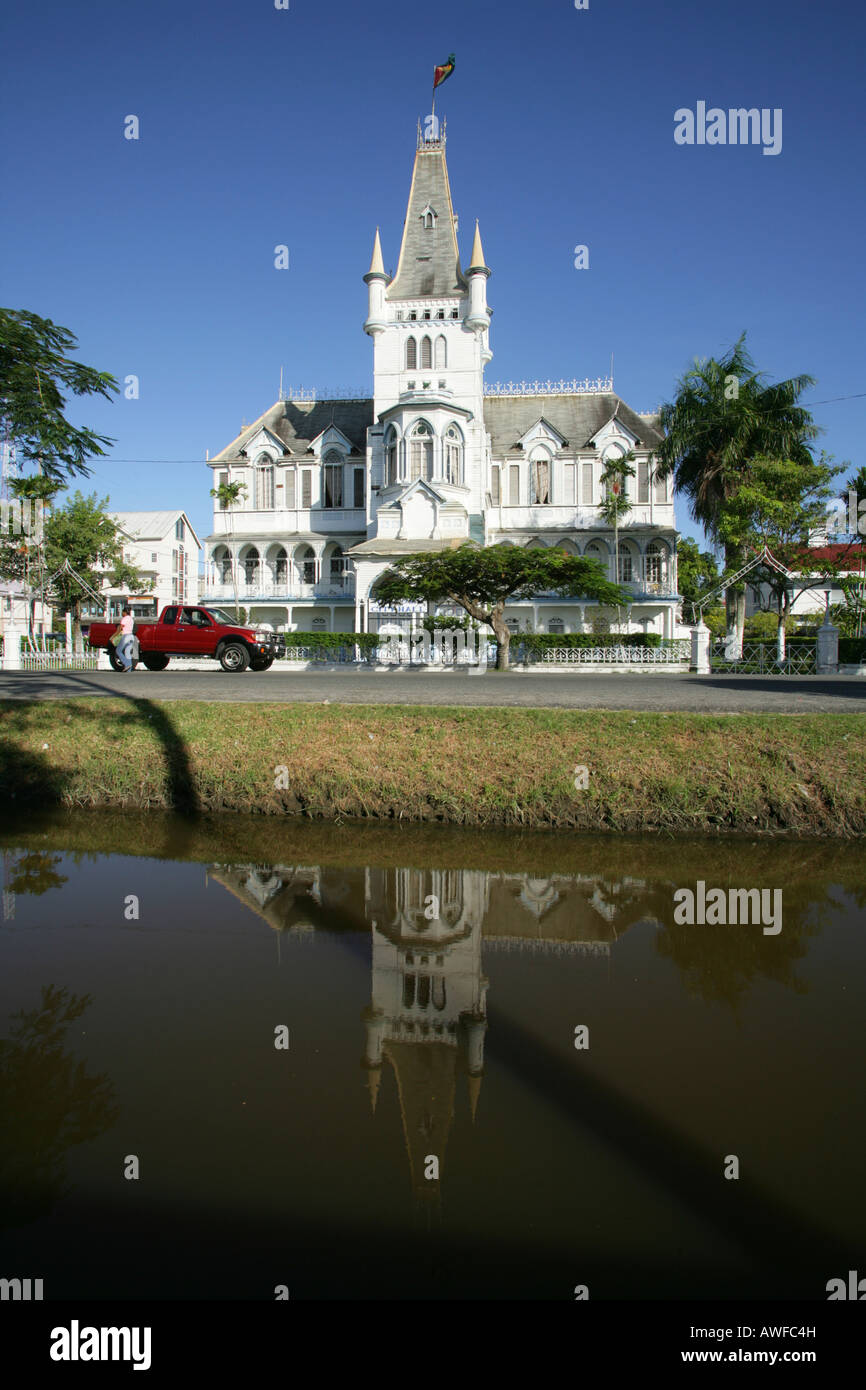 City hall, Georgetown, Guyana, South America Stock Photo - Alamy