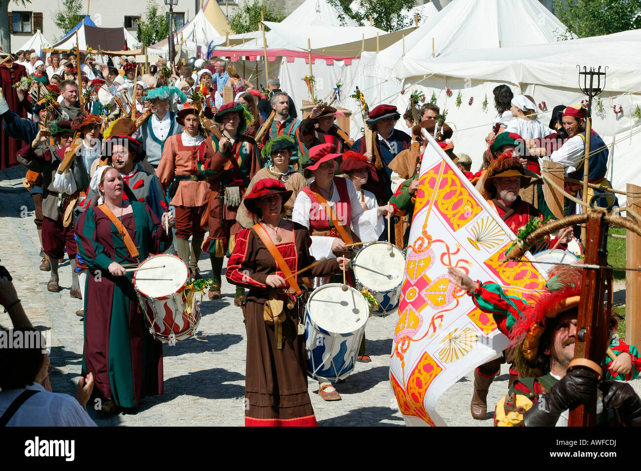 Medieval musicians music musical instruments hi-res stock photography ...