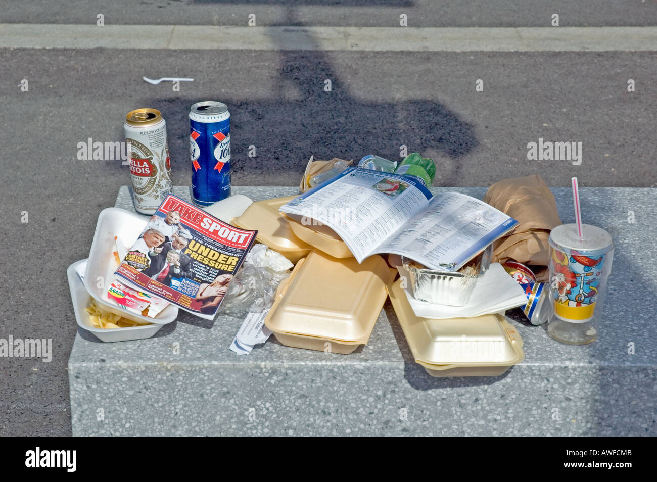 What a waste! Arsenal Stadium during the match Holloway UK Stock Photo ...