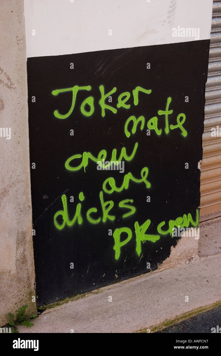 Gang tags hi-res stock photography and images - Alamy