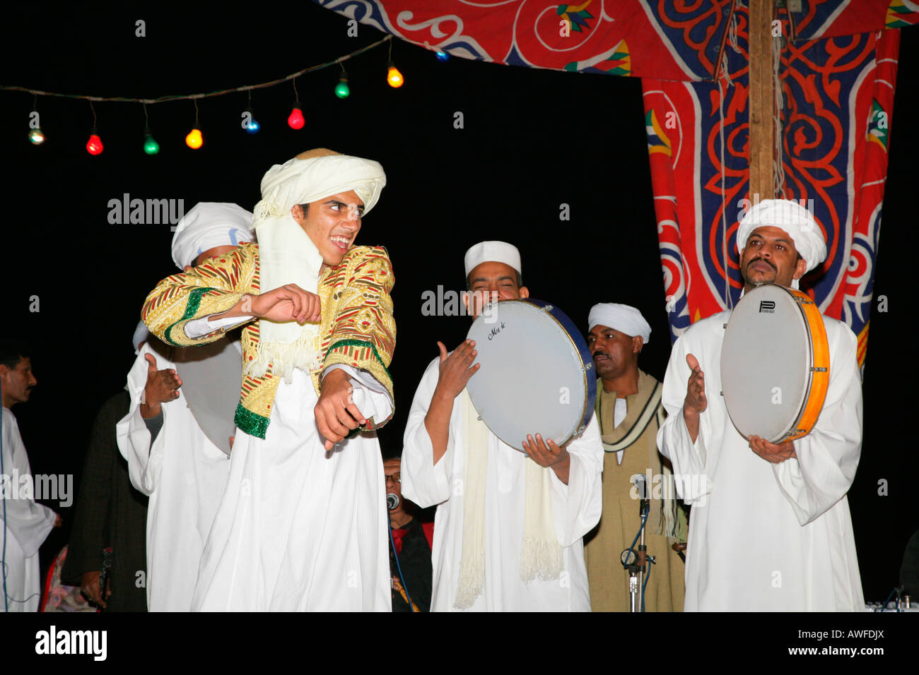 Dervish dancers, Sufis, Giza, Egypt, North Africa, Africa Stock Photo ...