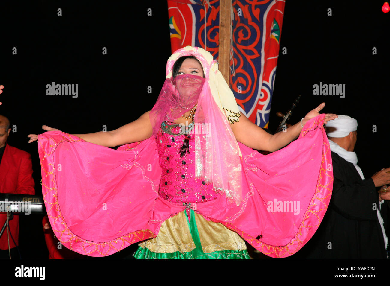 Female dervish dancer, Sufis, Giza, Egypt, North Africa, Africa Stock ...