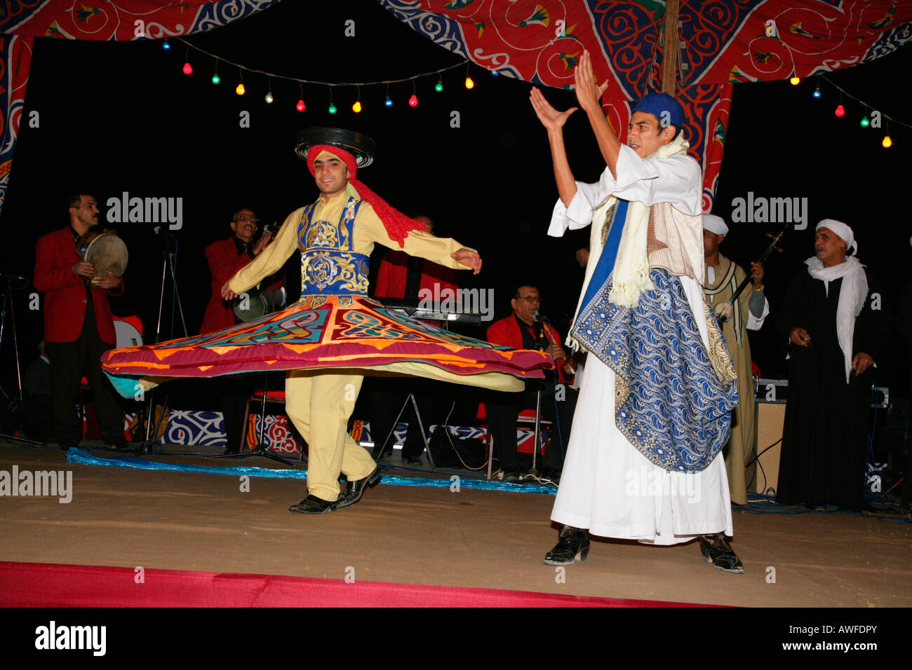 Dervish dancer, Sufis, Giza, Egypt, North Africa, Africa Stock Photo ...