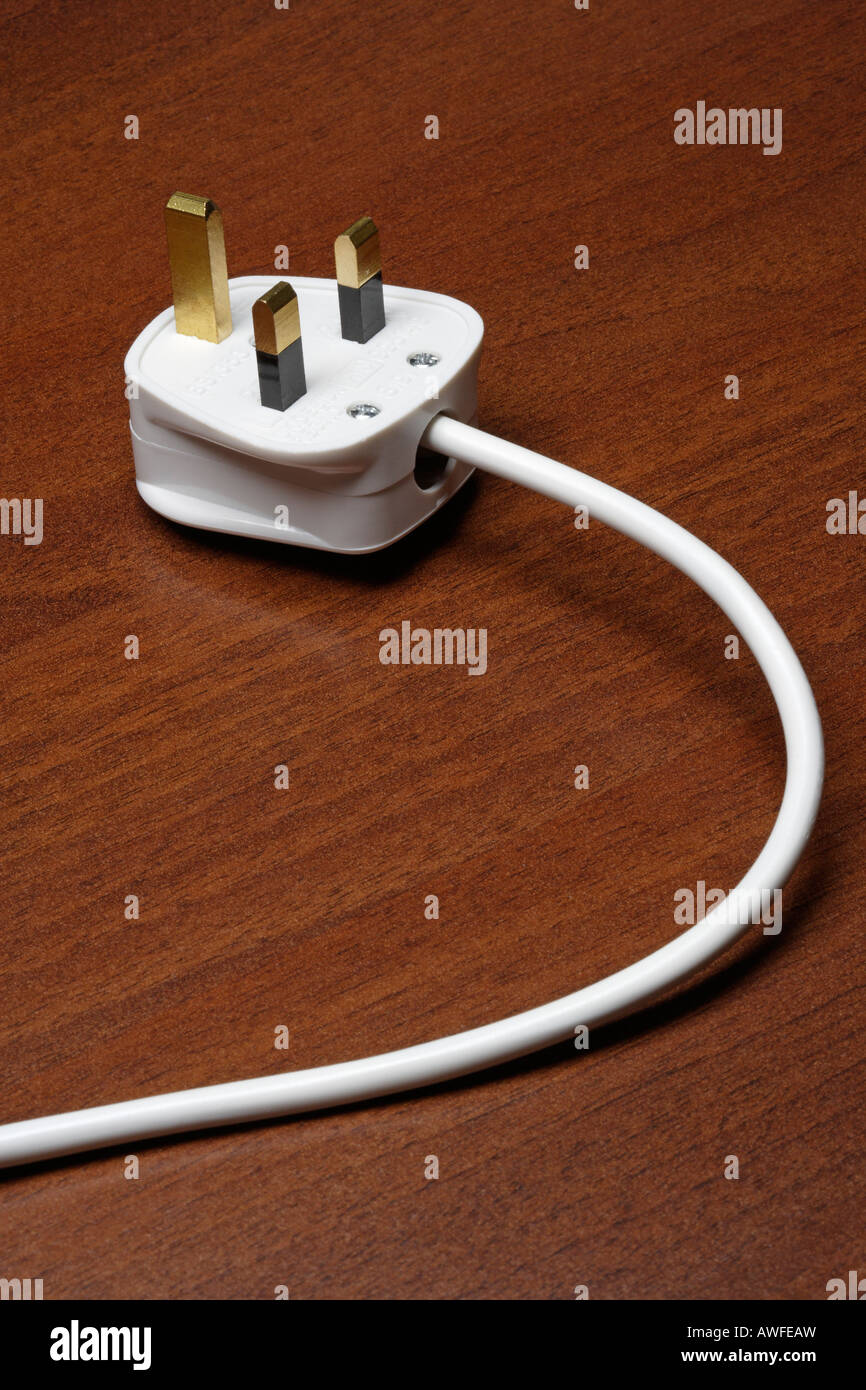 Electrical plug and cable Stock Photo - Alamy