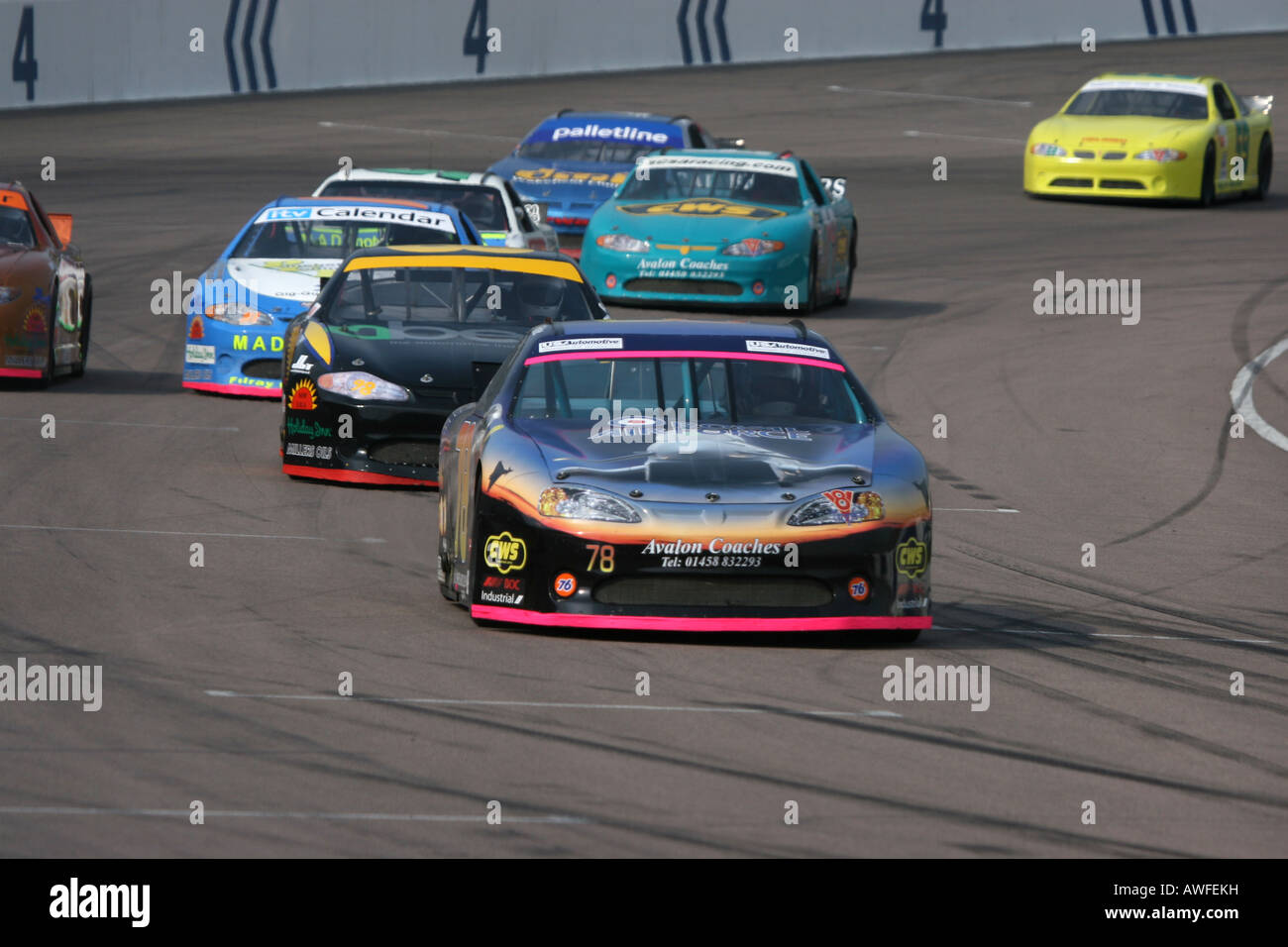 V8 stock cars Stock Photo - Alamy