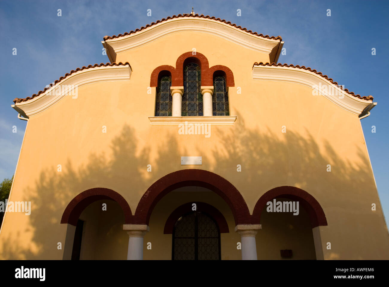 Greek Monastery, Zakynthos, Greece Stock Photo - Alamy