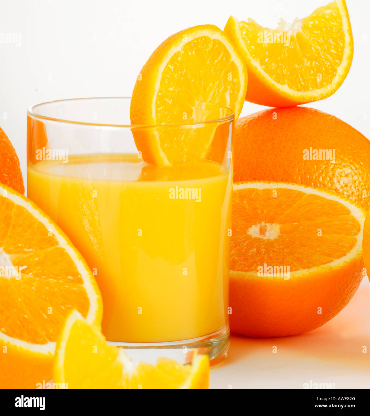 Freshly-squeezed orange juice Stock Photo - Alamy