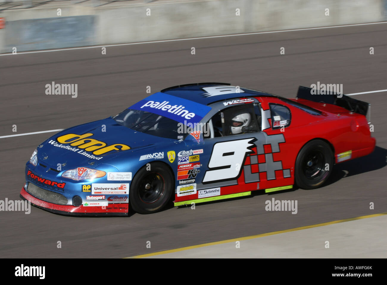 V8 stock car Stock Photo - Alamy