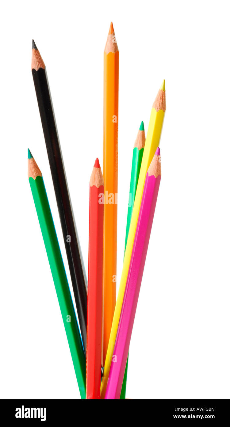 Coloured pencil hi-res stock photography and images - Alamy
